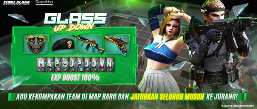 Map Baru PB “Updown” Resmi Dirilis, Main Glass Mode Kini Lebih Menantang - Jago Game ID Point ...