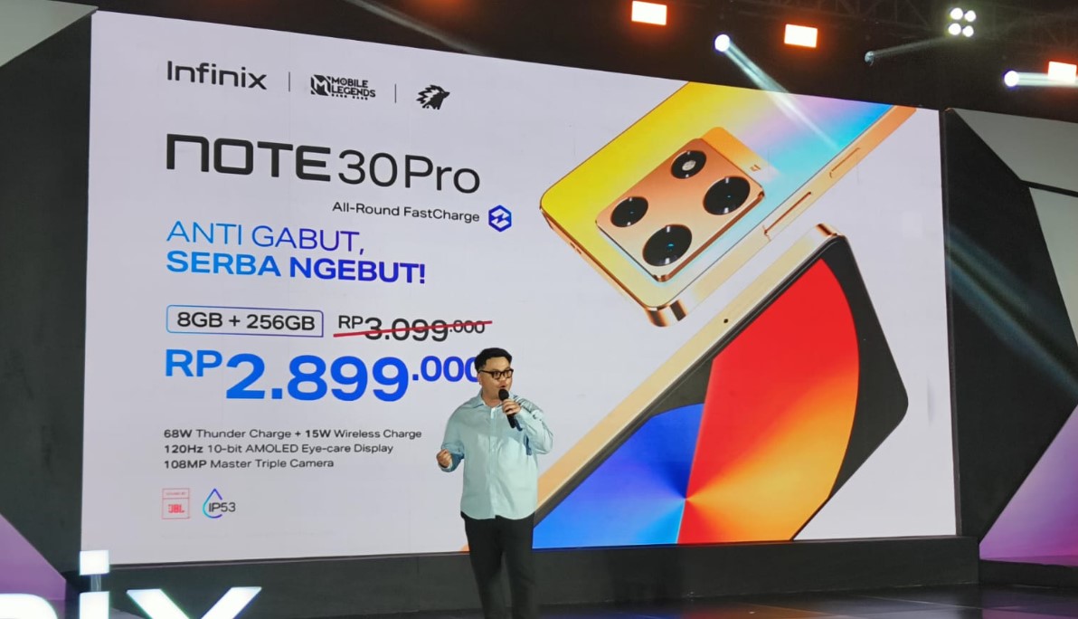 Infinix Note 30 Resmi Dijual di Indonesia Mulai Harga Rp2.3 Jutaan!