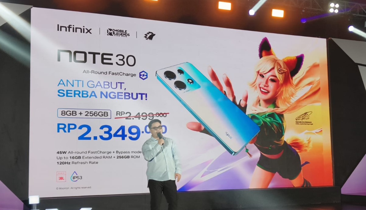 Infinix Note 30 Resmi Dijual di Indonesia Mulai Harga Rp2.3 Jutaan!