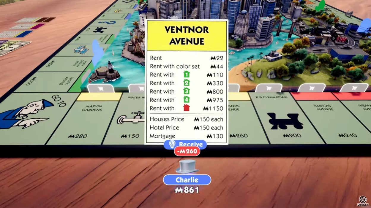 Ubisoft Luncurkan Game Monopoly Versi Digital di September 2024