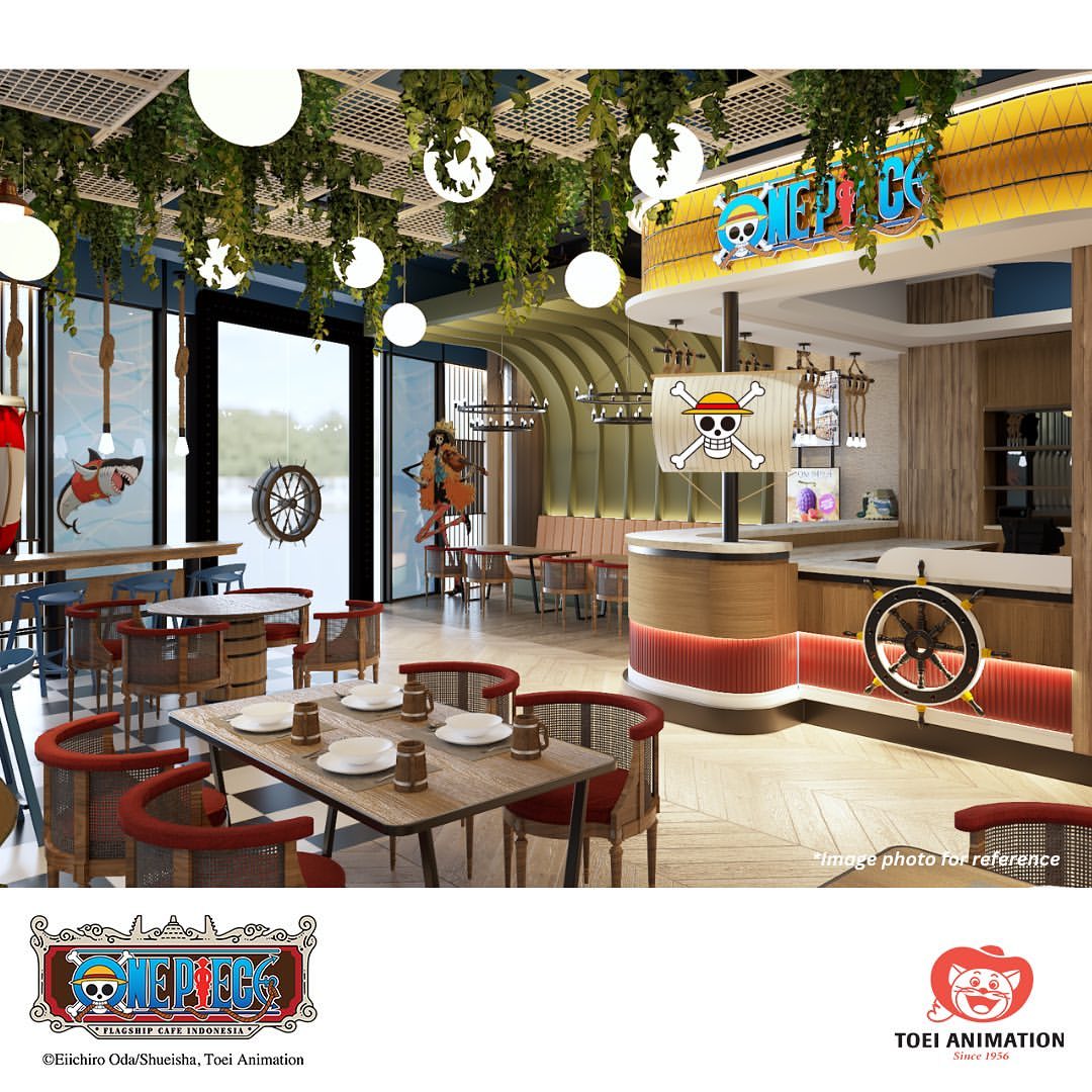 Cafe One Piece Resmi Dibuka di Jakarta: Ini Tampilan Cafe, Menu, dan ...