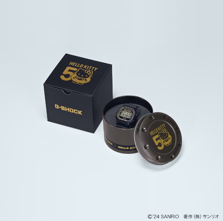 Kolaborasi Casio dan Hello Kitty untuk Rayakan 50 Tahun G-Shock dengan ...