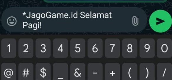 10 Cara Membuat Variasi Teks di WhatsApp