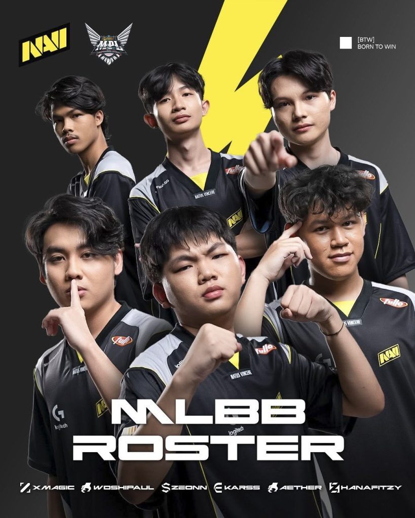 NAVI MLBB Resmi Gabung MPL Indonesia! Kenalan dengan Tim Baru Asal Ukraina Ini