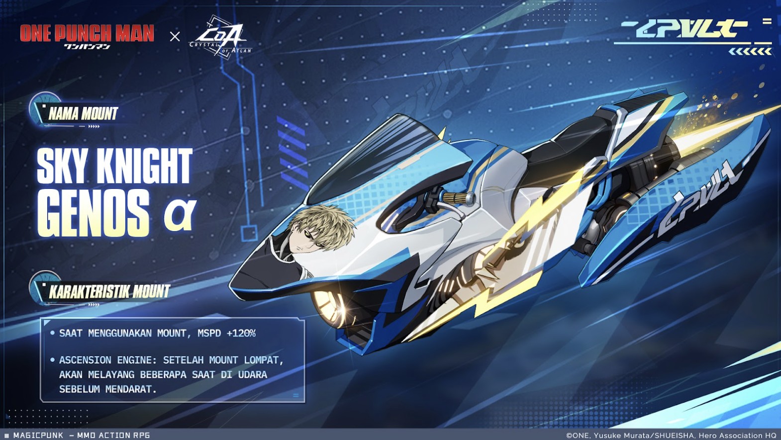 Crystal of Atlan x One-Punch Man: Kolaborasi Spektakuler Dimulai ...