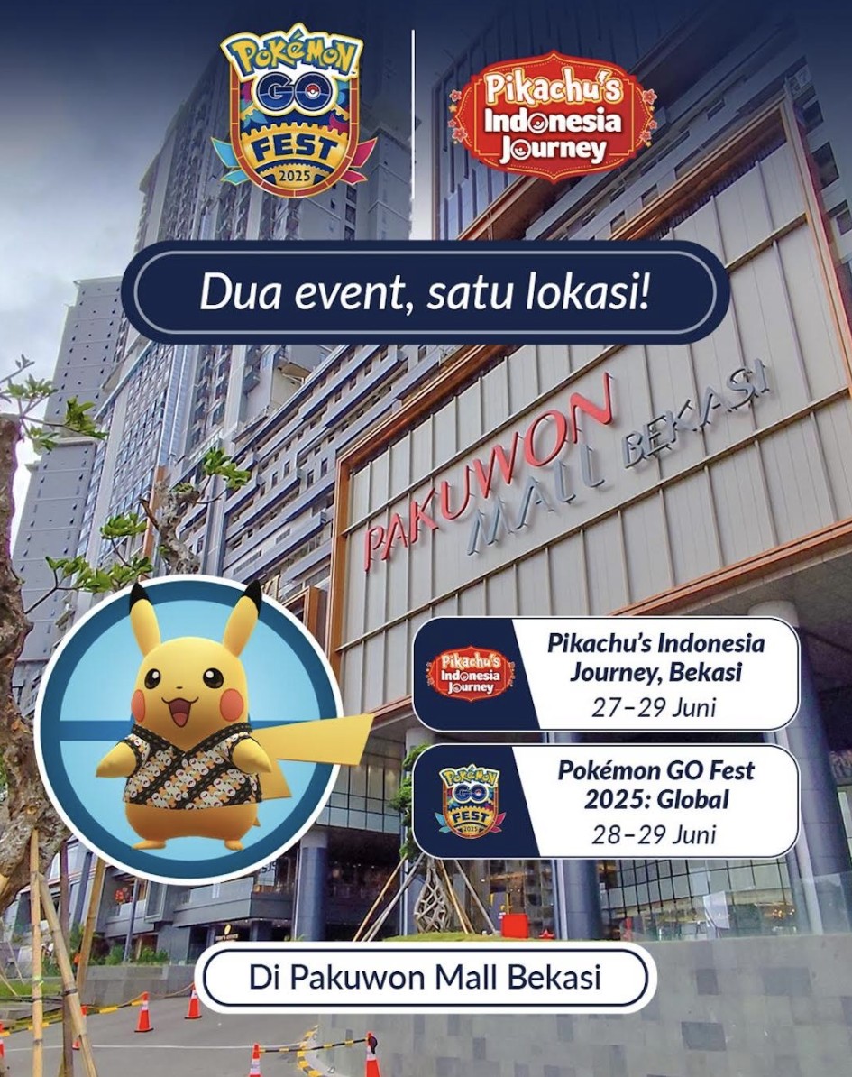 Libur Panjang Gak Ke Mana-Mana? Seru-Seruan Aja di Pikachu's Indonesia Journey dan Pokémon GO ...