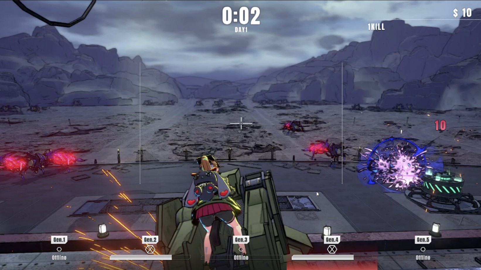 TurretGirls Rilis Agustus 2025 di Steam, Tawarkan Aksi Rail Shooter ...
