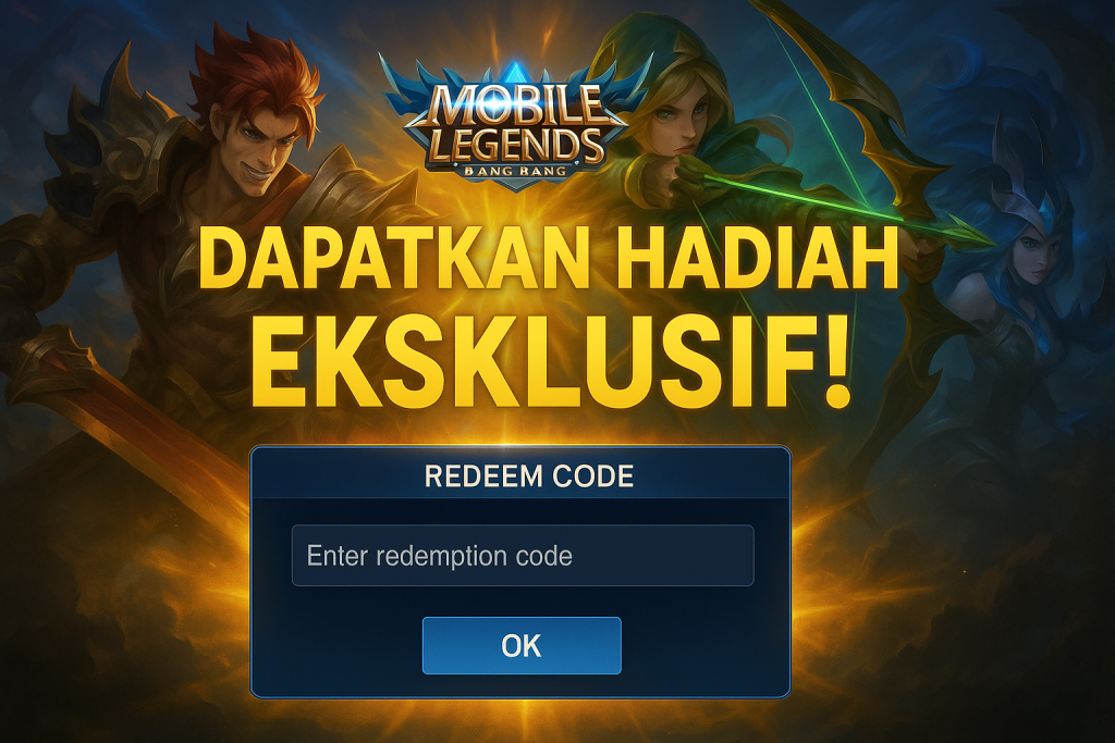 Mobile Legends: Redeem Code Bulanan & Hadiah Eksklusif