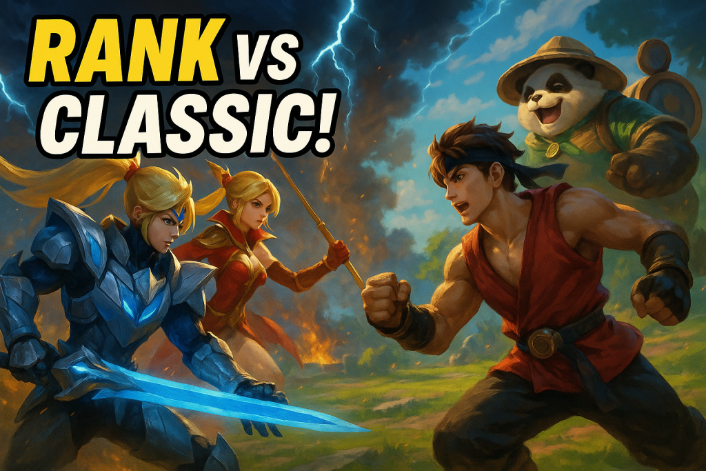 Perbedaan Mode Rank vs Classic di Mobile Legends, Pemula Wajib Tahu!