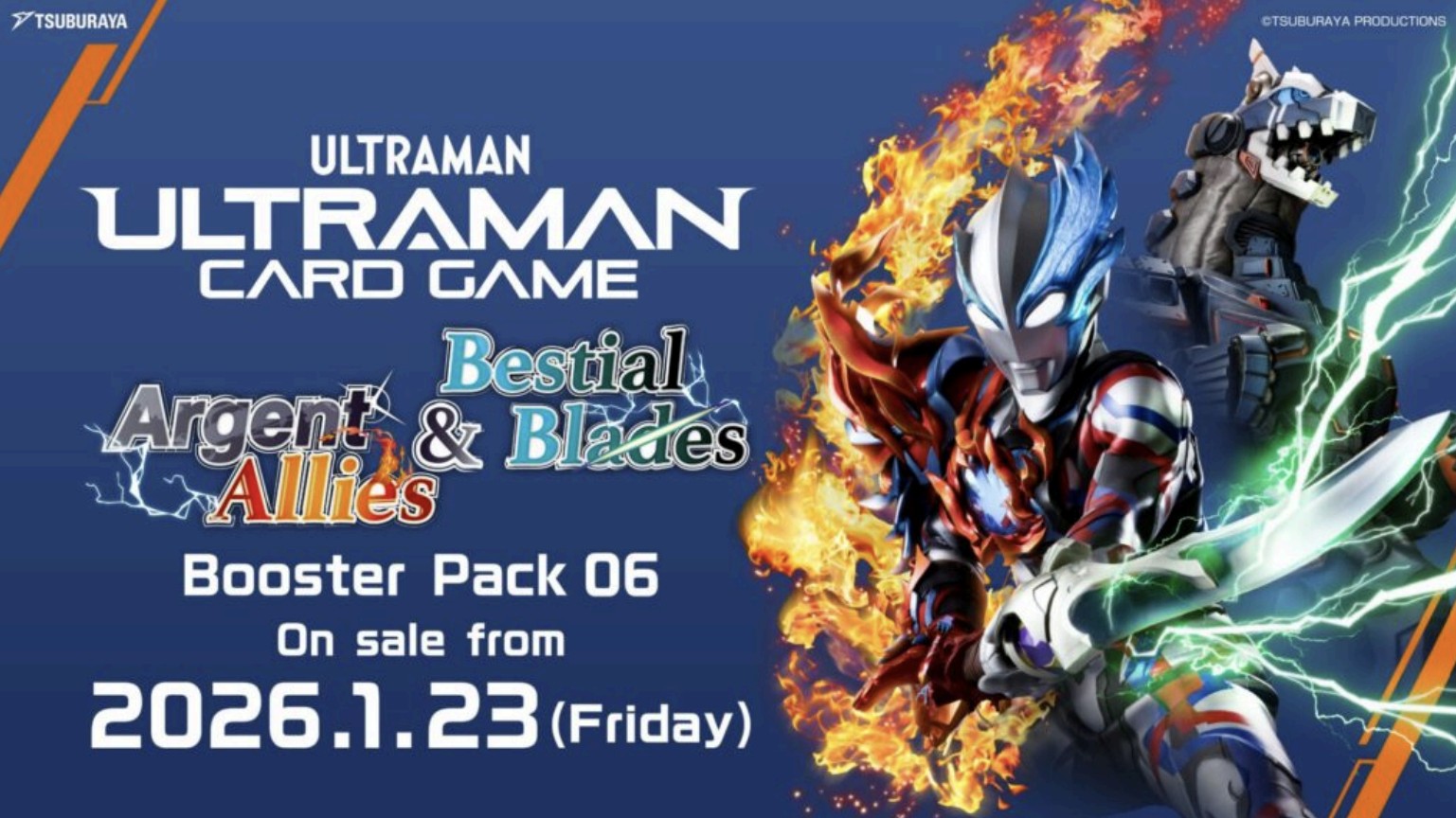 Ultraman Card Game Rilis Booster Pack 06 “Argent Allies & Bestial ...
